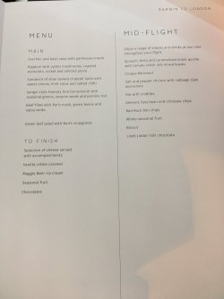 Qantas Business Class meals & menus | Page 177 | Australian Frequent Flyer