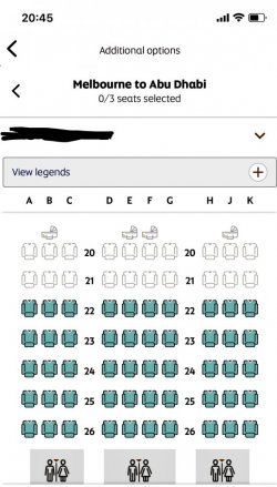 Etihad Economy Extra leg room seats | Australian Frequent Flyer