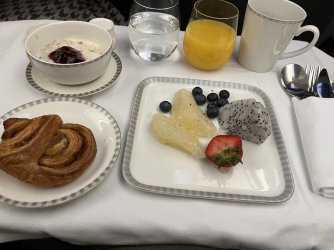 Singapore Airlines Business Class Meals & Menus | Australian Frequent Flyer