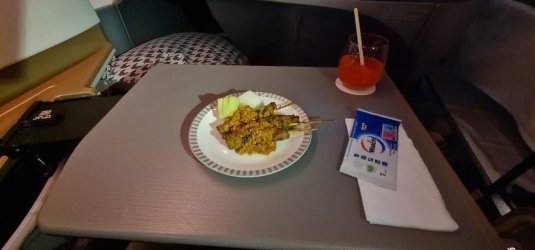 Singapore Airlines Business Class Meals & Menus | Australian Frequent Flyer